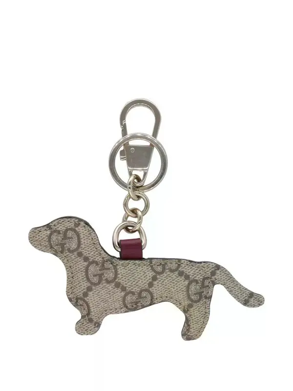 Gucci Dachshund Leather Charm