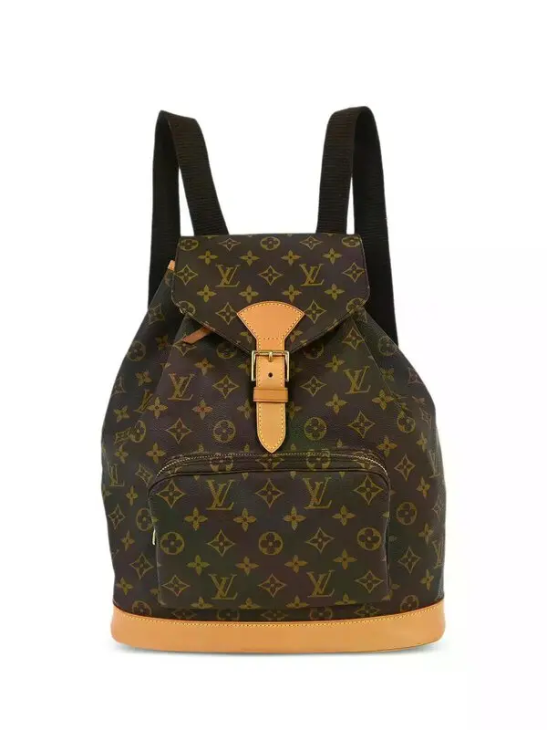 LOUIS VUITTON 1996 Gm Montsouris Monogram Backpack