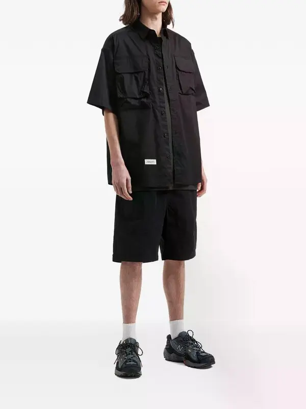 FINGERCROXX Pocket-detail Short-sleeve Shirt