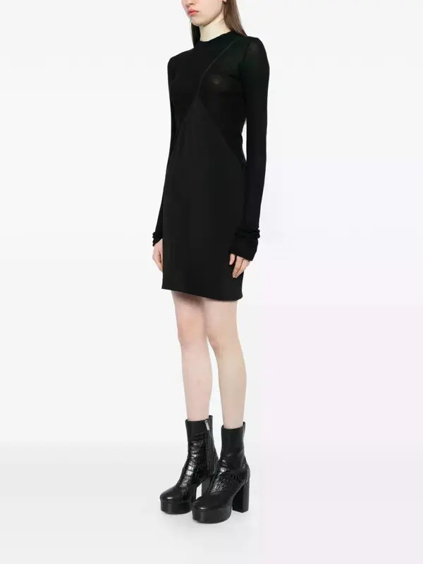 Rick Owens Bias Mini Dress