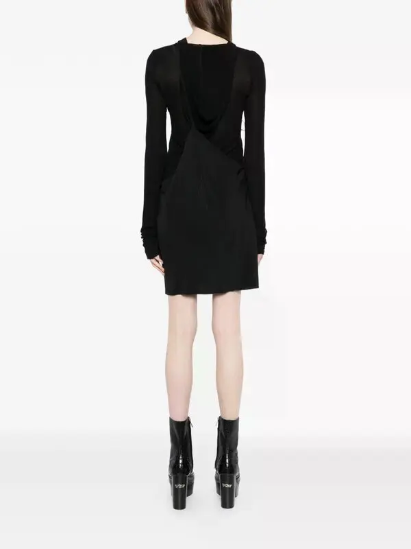 Rick Owens Bias Mini Dress