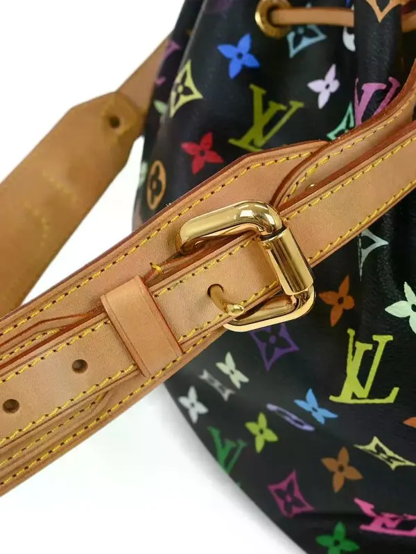 LOUIS VUITTON X Takashi Murakami 2006 Petite Noe Monogram Multicolour Tote Bag