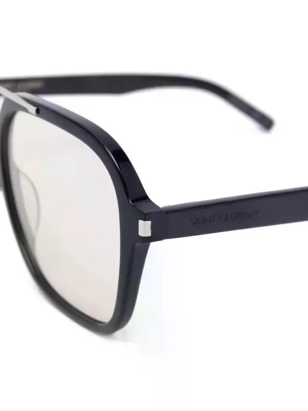 Saint Laurent Pilot Frame Sunglasses