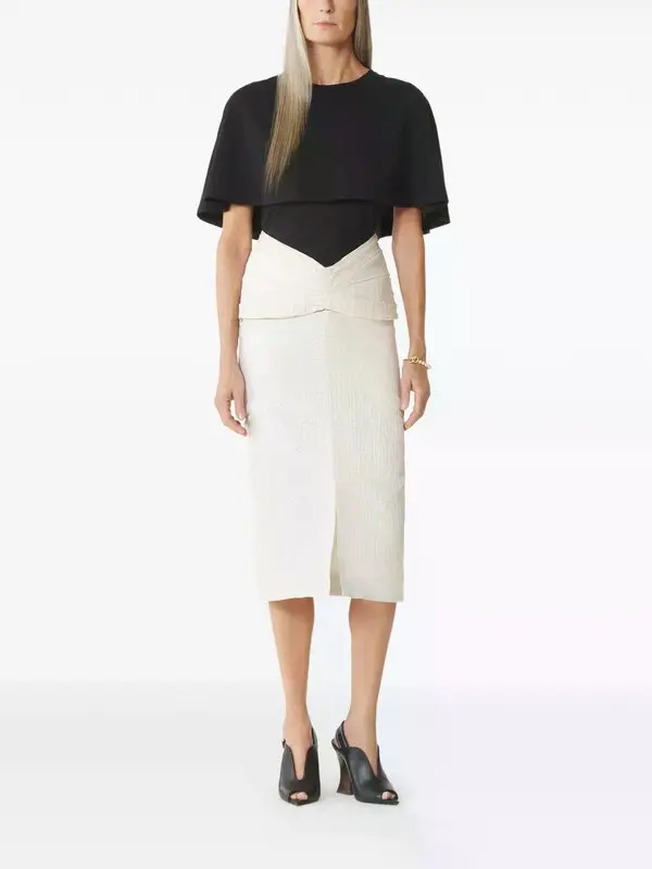 LANVIN Cape-effect T-shirt