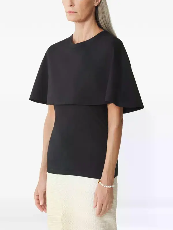LANVIN Cape-effect T-shirt