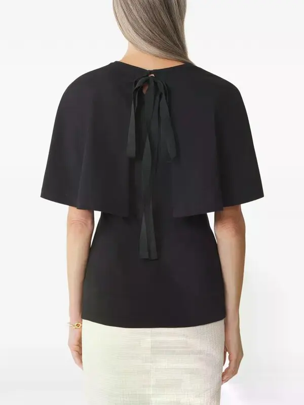 LANVIN Cape-effect T-shirt