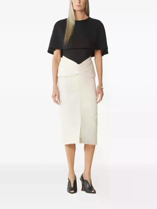 LANVIN Cape-effect T-shirt