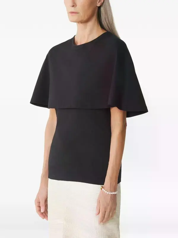 LANVIN Cape-effect T-shirt