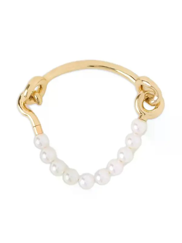 LANVIN Knot Pearl Bracelet - Gold