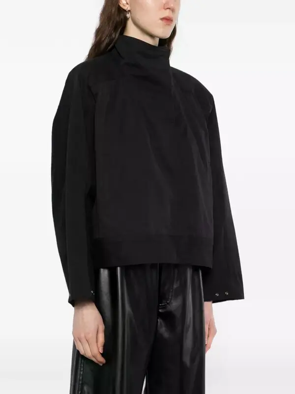 JNBY Cotton Cropped Jacket - Black