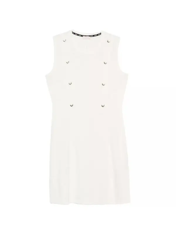 Liu Jo Short Interlock Jersey Dress With Stud Detail