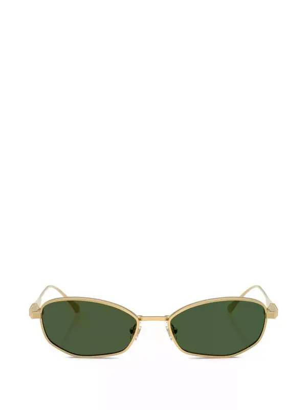 SWAROVSKI Rectangle-frame Sunglasses - Gold