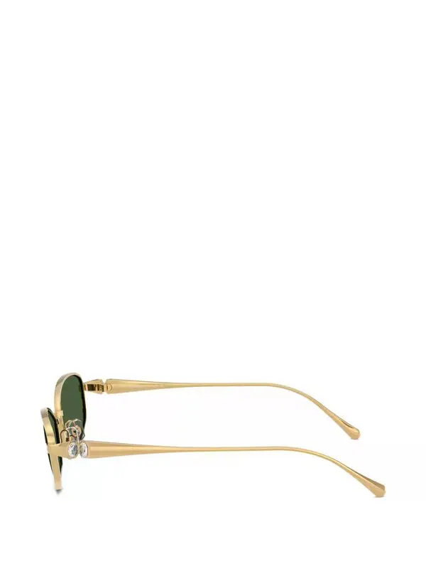 SWAROVSKI Rectangle-frame Sunglasses
