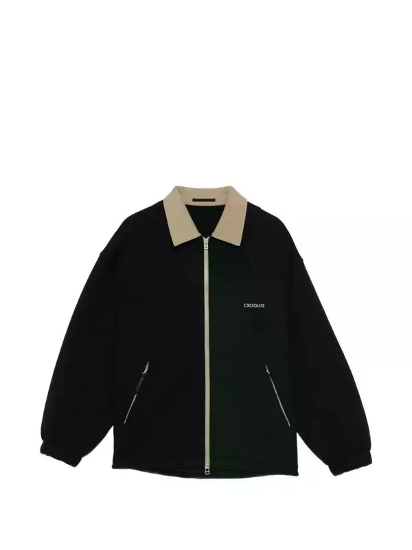 CROQUIS Logo-embroidered Jacket