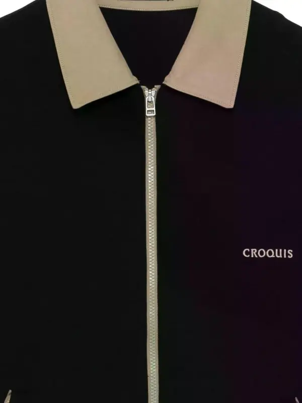 CROQUIS Logo-embroidered Jacket