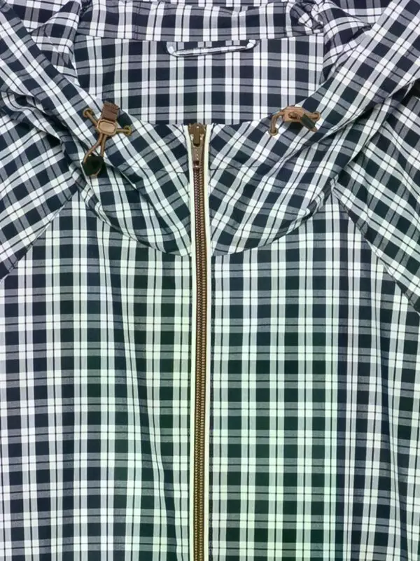 CROQUIS Plaid Hooded Jacket