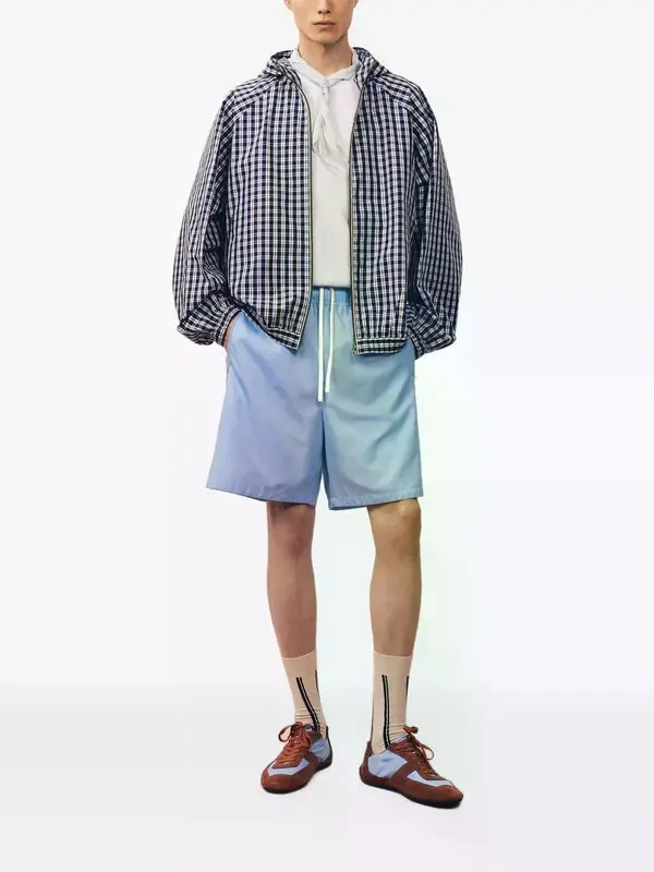 CROQUIS Plaid Hooded Jacket