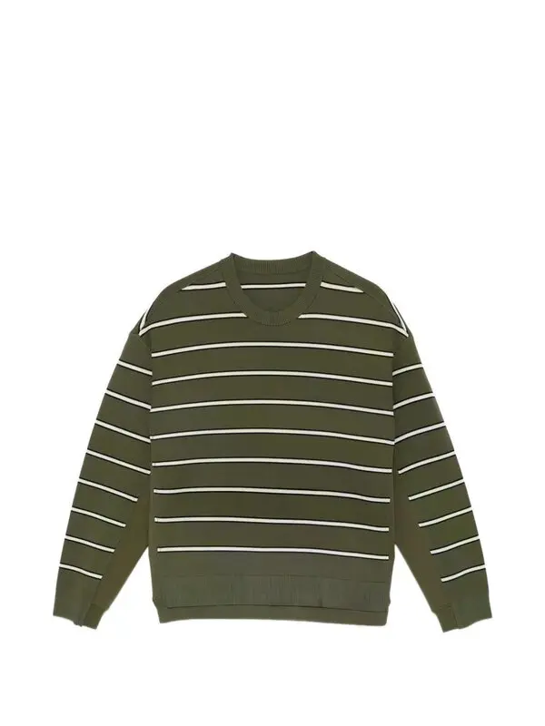 CROQUIS Striped Crewneck Jumper