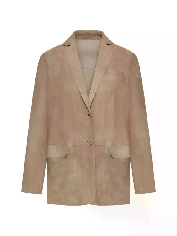 SALVATORE SANTORO Buttoned Blazer - Neutrals