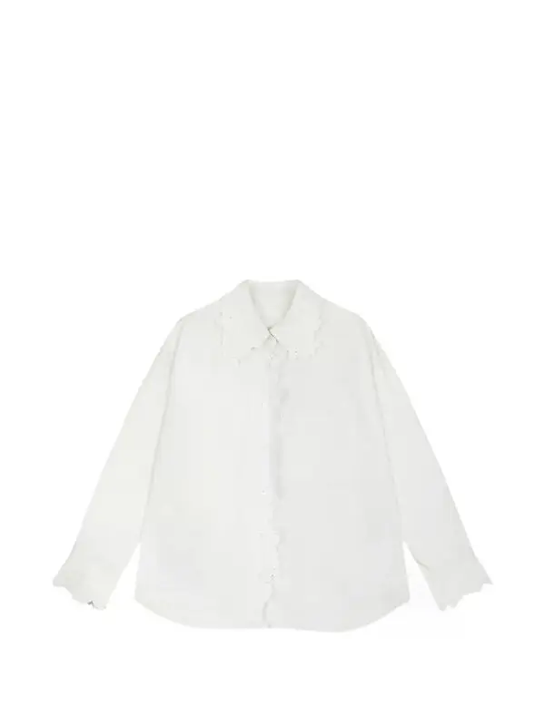 JNBY Floral A-line Shirt - Neutrals
