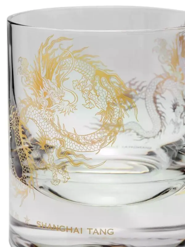 Shanghai Tang Dragon Two-piece Whiskey Glass Set