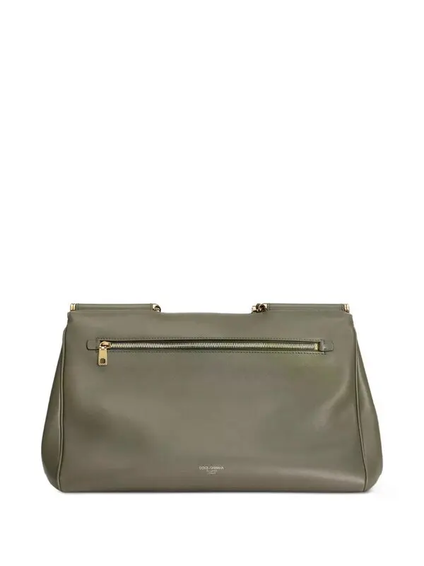 Dolce & Gabbana My Sicily Padlock Top-handle Tote Bag - Green