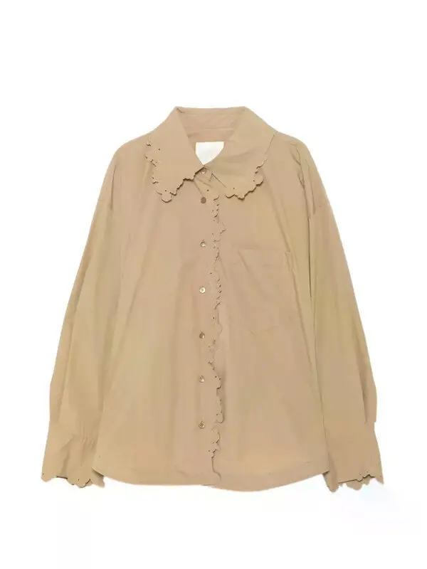 JNBY Floral-embroidered Shirt
