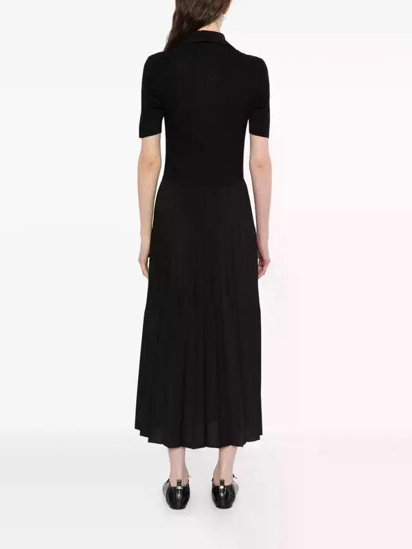 LESS Pleated Maxi Dress