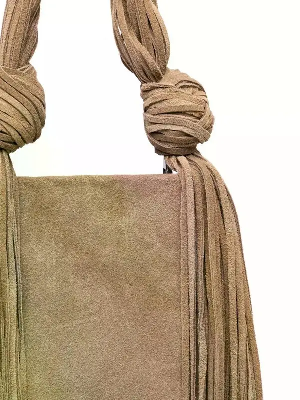 JNBY Fringed Shoulder Bag - Neutrals
