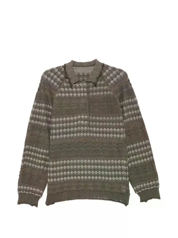 JNBY Geometric-print Sweater