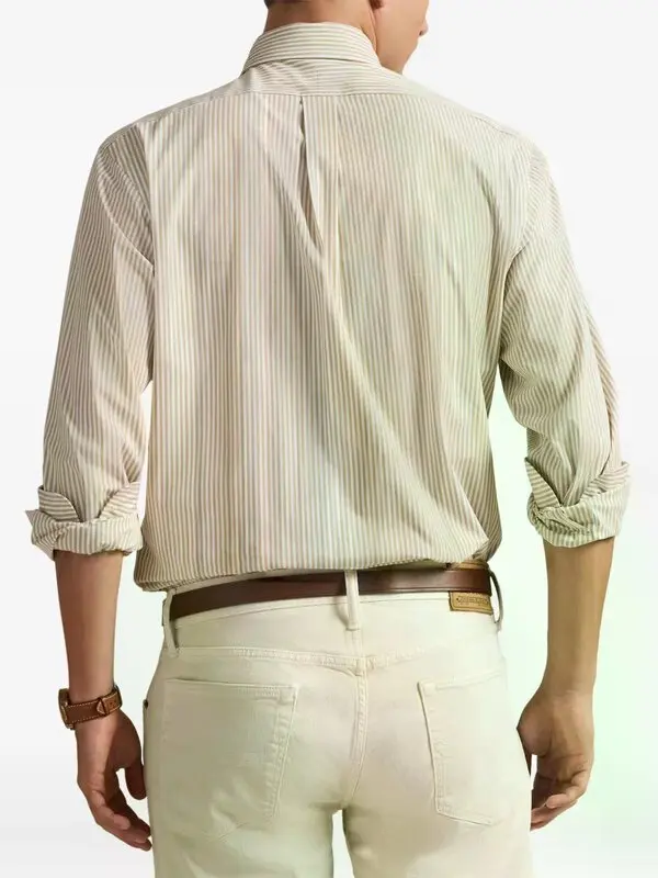 Polo Ralph Lauren Striped Button-down Shirt - Neutrals