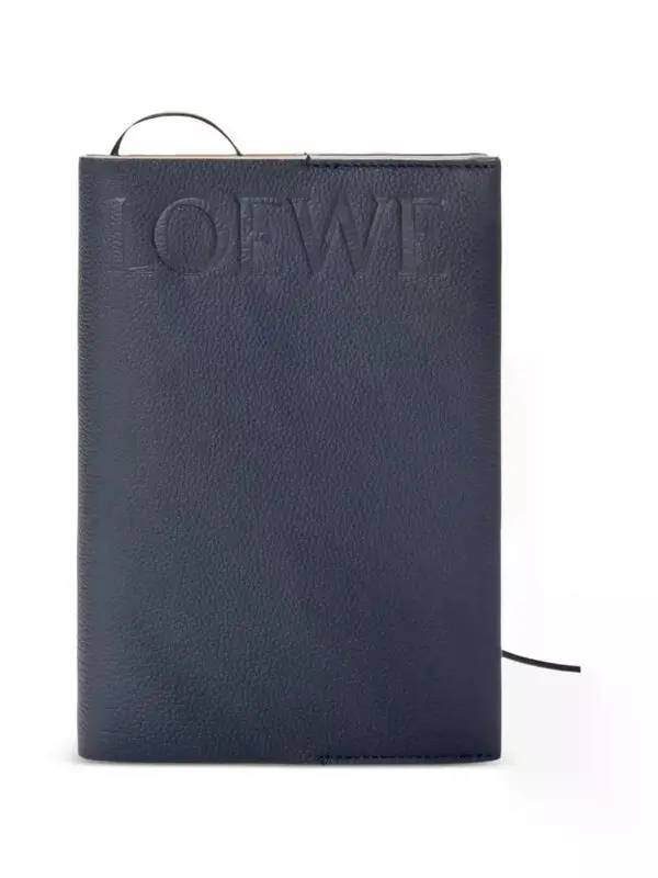 Loewe Embossed Leather Notebook