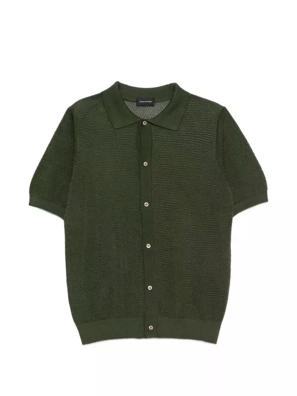 Tagliatore Buttoned Shirt - Green