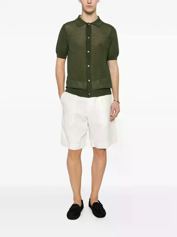 Tagliatore Buttoned Shirt - Green