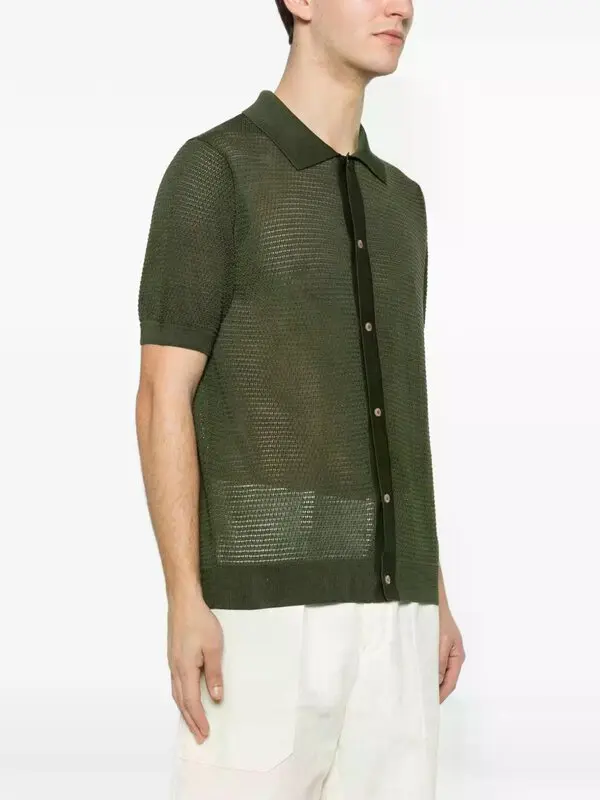 Tagliatore Buttoned Shirt - Green