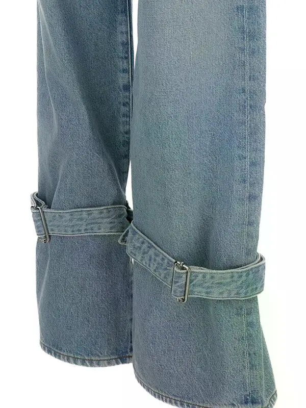 AGOLDE Drawstring Hem Jeans - Blue