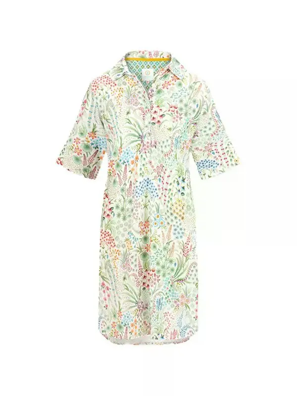 PIP STUDIO Floral Print Nightdress - Neutrals
