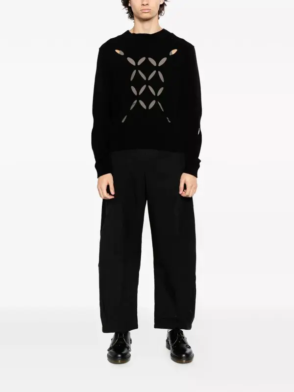 CROQUIS Tapered Drawstring Trousers