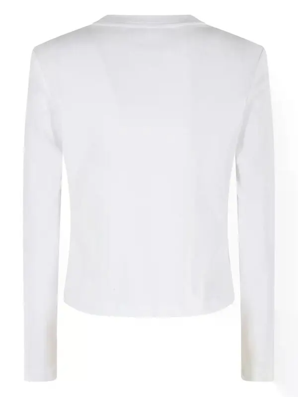 Erika Cavallini Long-sleeve Cropped Top