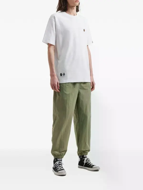FINGERCROXX Drawstring Logo-detail Track Pants - Green