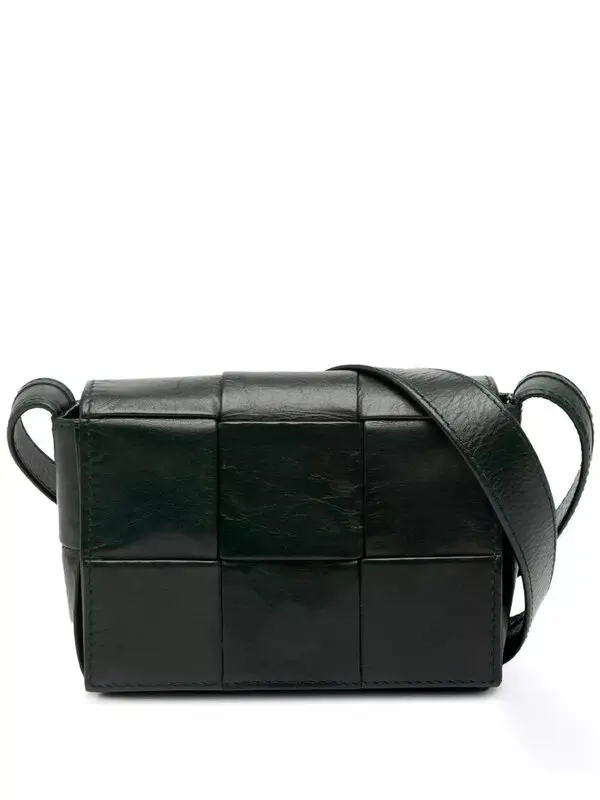 Bottega Veneta Candy Nappa Intrecciato Cassette Crossbody Bag
