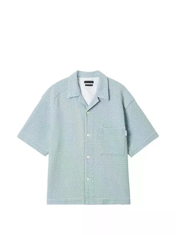 FIVE CM Textured Short-sleeve Shirt