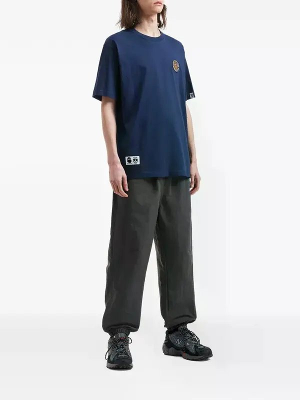 FINGERCROXX Drawstring Cuffed Track Pants - Grey