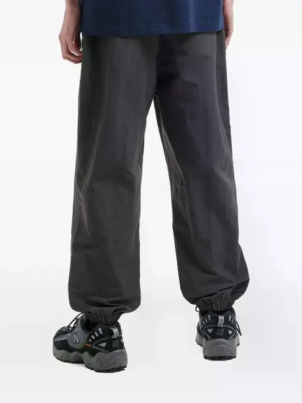 FINGERCROXX Drawstring Cuffed Track Pants - Grey
