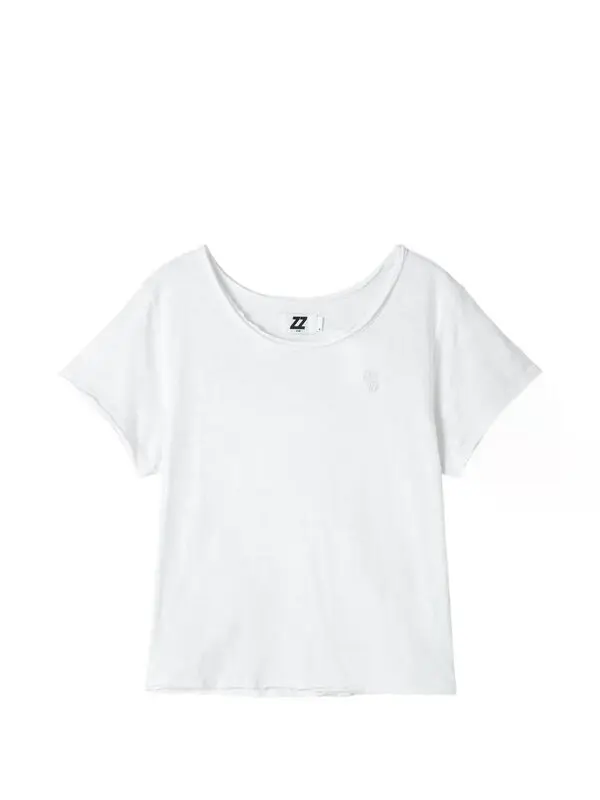 Izzue Raw-edge T-shirt