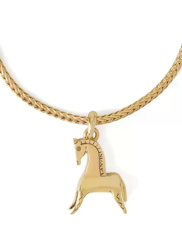 LANVIN Horse Charm Bracelet