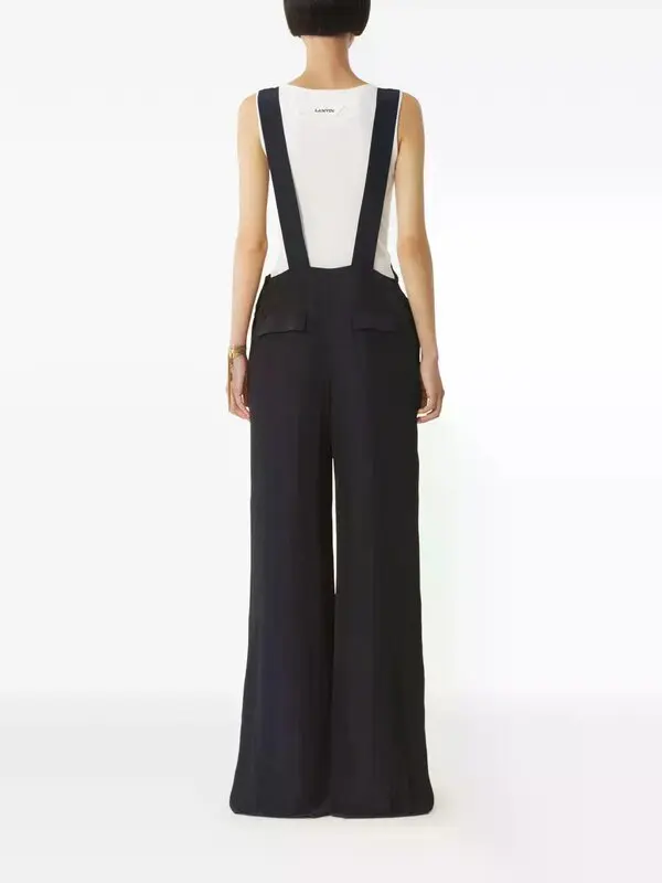 LANVIN Strap-detail Trousers