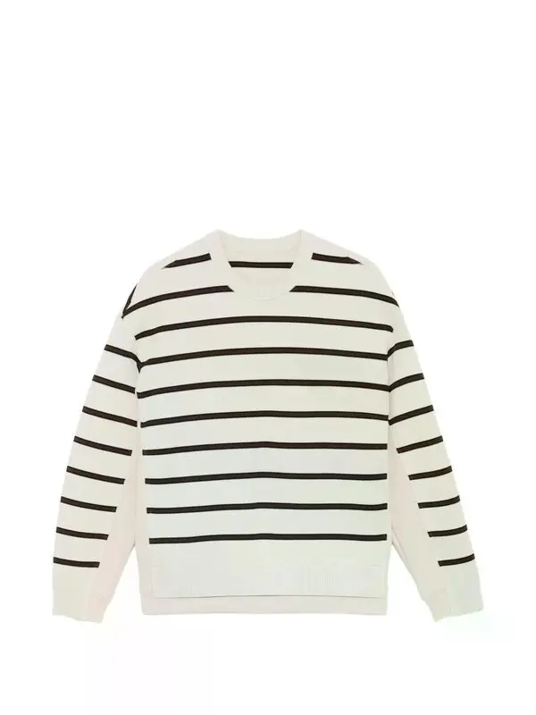 CROQUIS Striped Crewneck Jumper