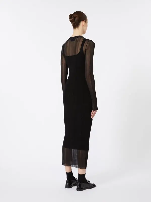 Max Mara Stretch Viscose Knit Dress