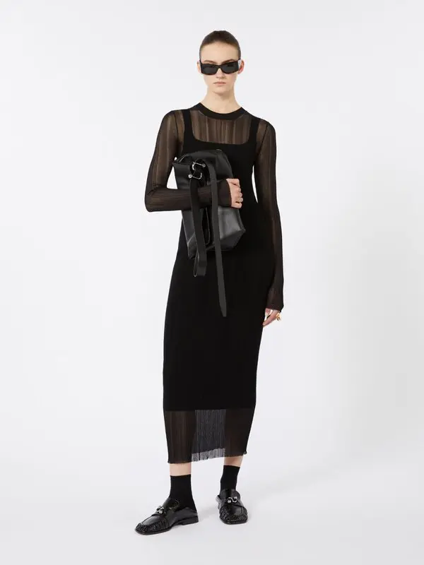 Max Mara Stretch Viscose Knit Dress